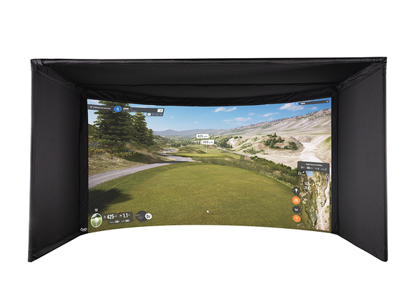 Carl's Place Curved Golf Enclosure Kit with Impact Screen – Top Shelf Golf