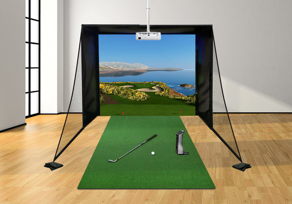 Foresight Sports GCQuad PerfectBay Golf Simulator Package – Top Shelf Golf