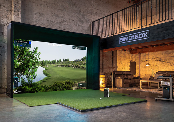 Foresight Sports Sim-In-A-Box Golf Simulator Package – Top Shelf Golf