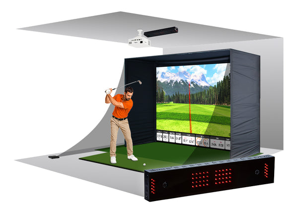 Uneekor EYE XO All-In-One Golf Simulator – Top Shelf Golf