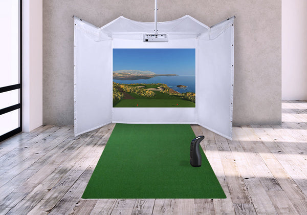 Foresight Sports GC3 Retractable Screen Golf Simulator Package – Top ...