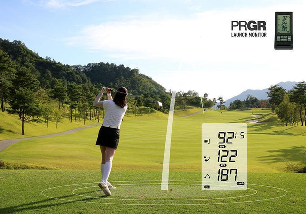 PRGR Black Pocket Golf Launch Monitor – Top Shelf Golf
